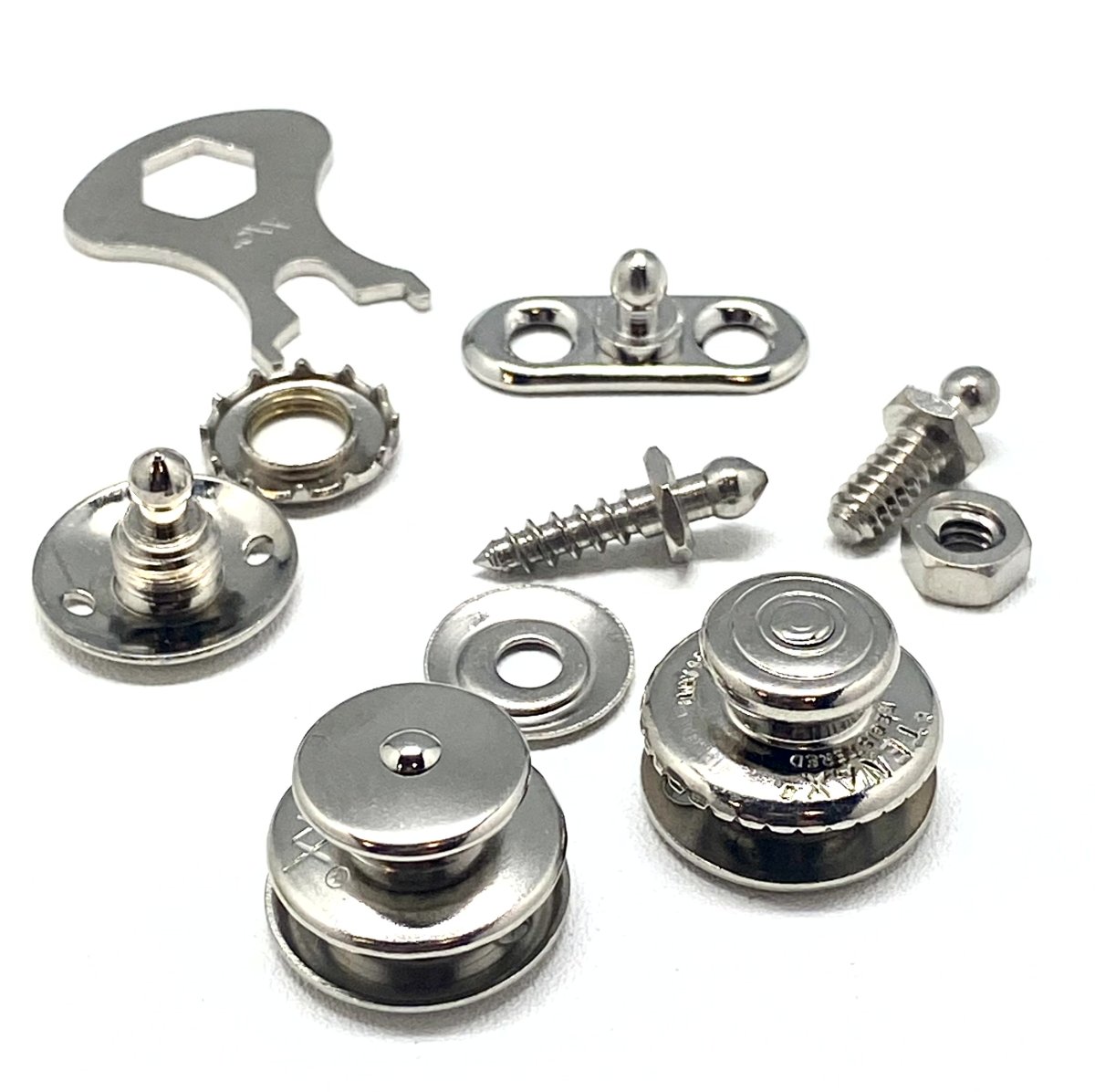 Kalecheknapper og vridere- Sy din egen kaleche eller sejltasker