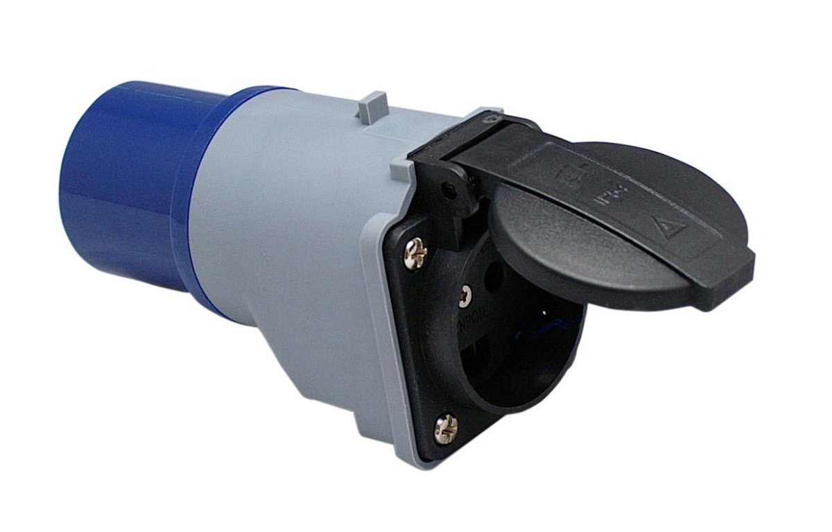 Adapterstik 230v Landstrøm, Cee Han - Dk-Hun - 3