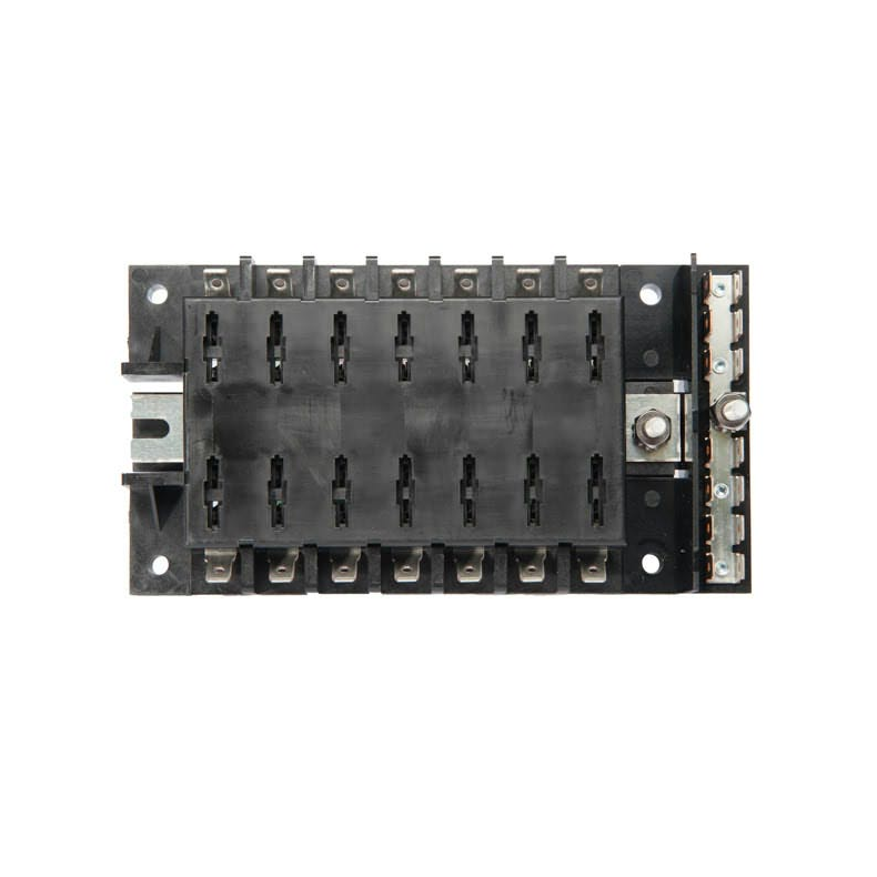 Sierra Fuse Block, 14 Gang W/ Bus Bar